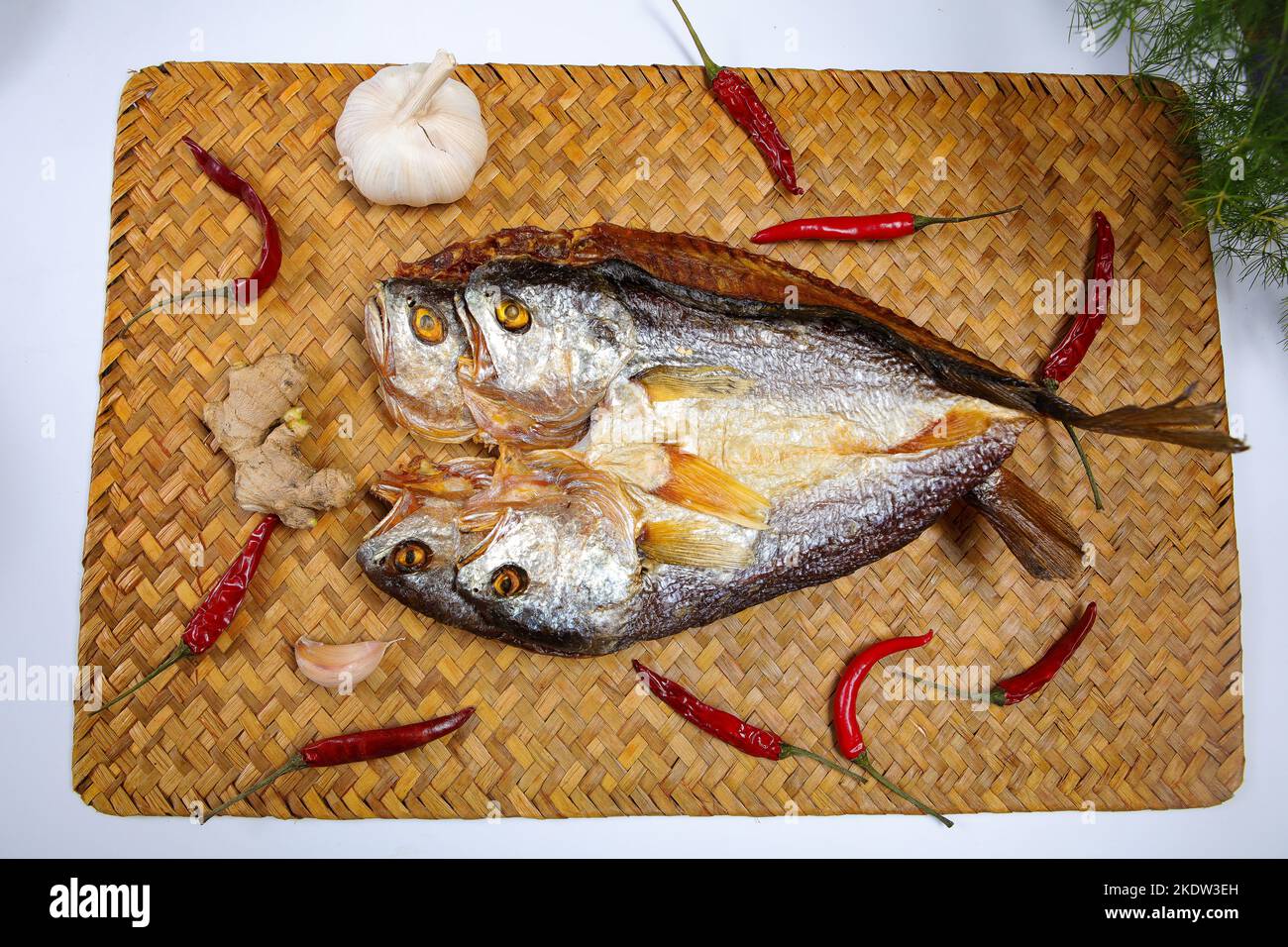 A small amount of dried fish Stock Photo - Alamy
