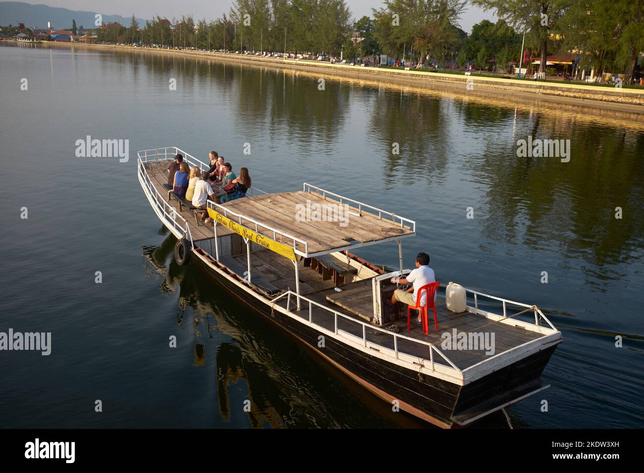 Kampot cambodia river cruise hi-res stock photography and images - Alamy