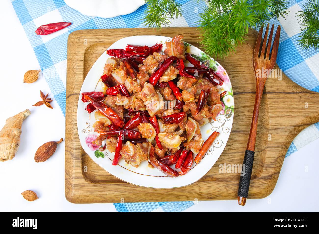 Fried pig cartilage Stock Photo - Alamy