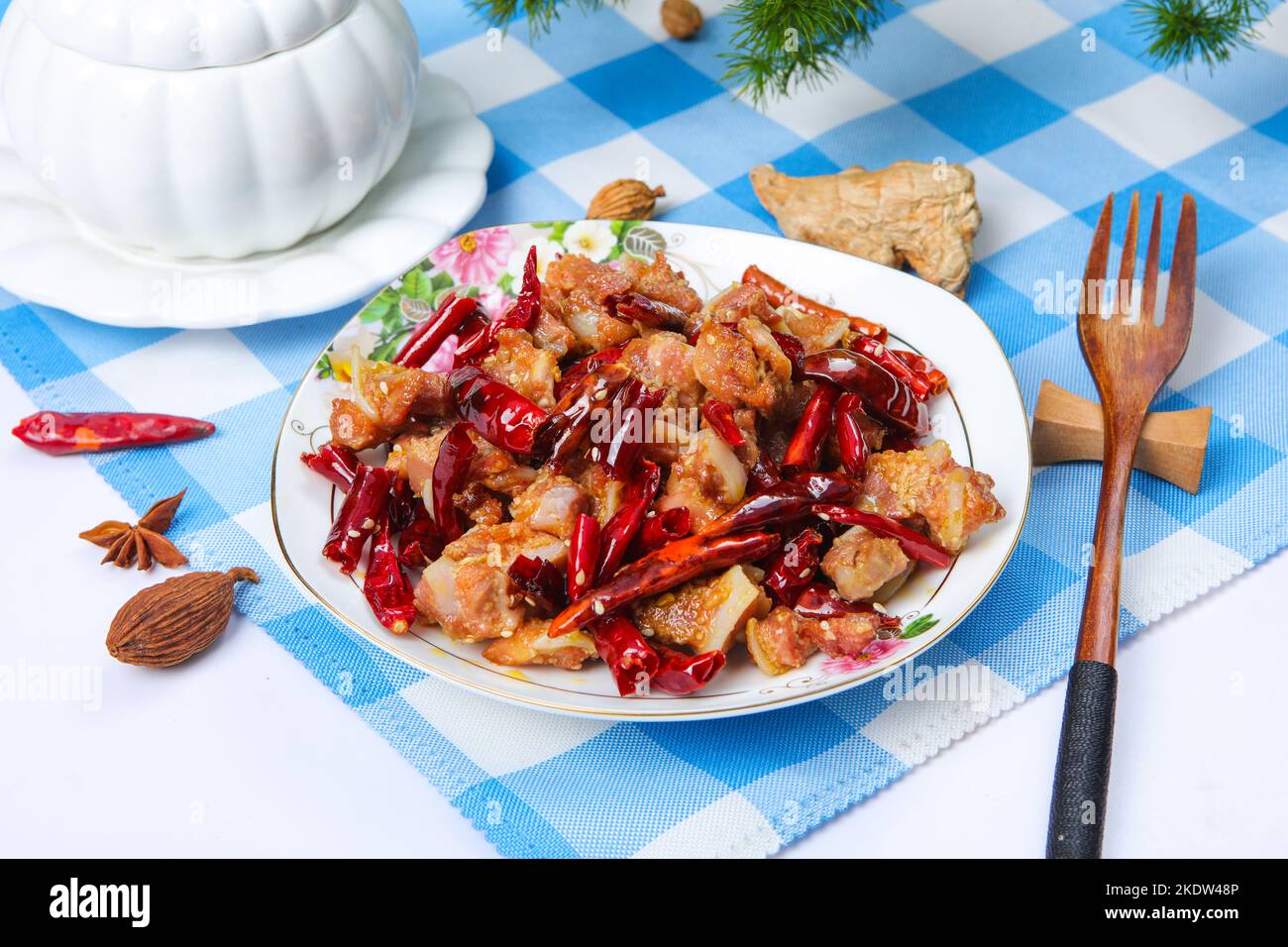 Fried pig cartilage Stock Photo - Alamy