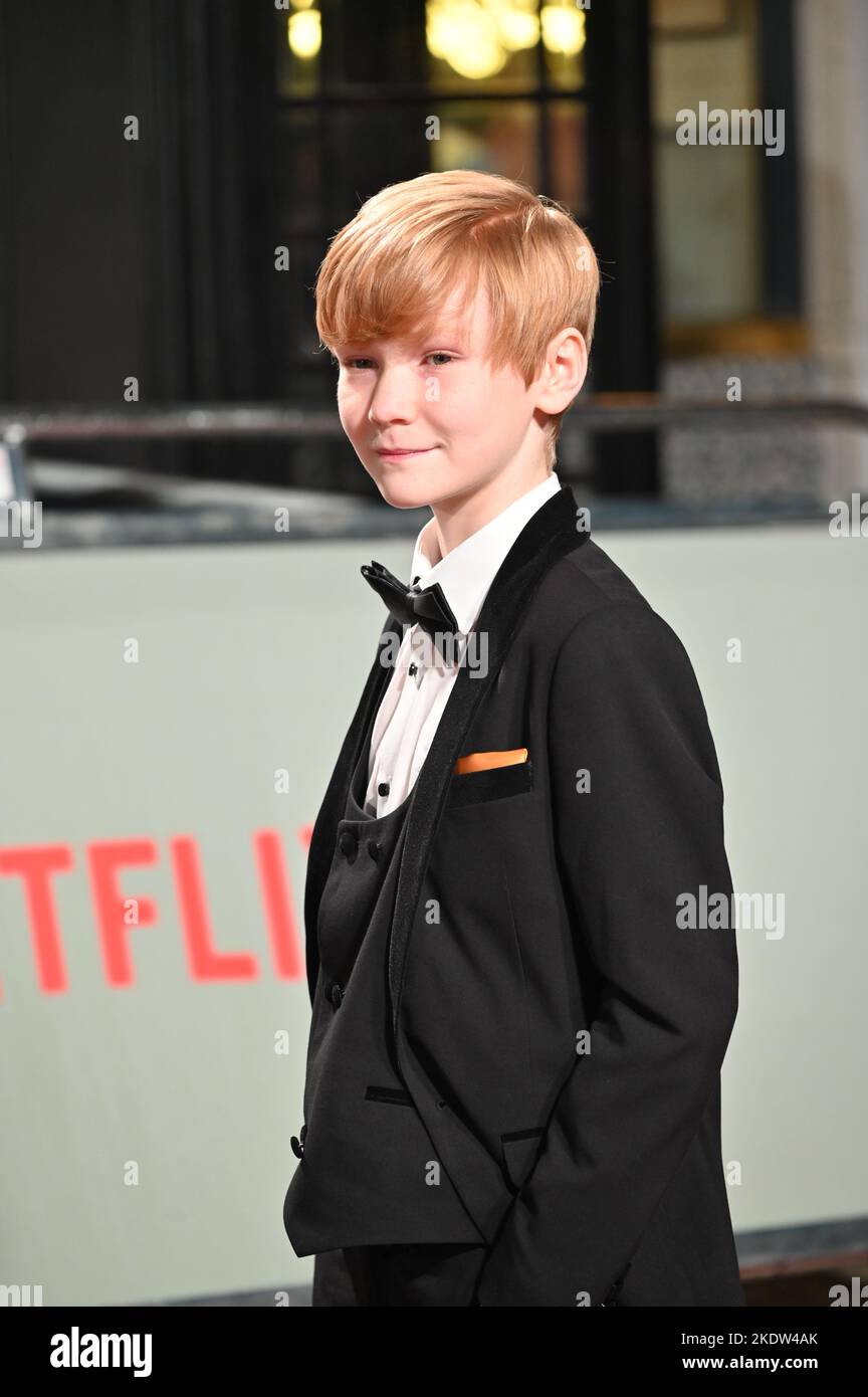 London, UK. 8th November, 2022. Timothee Sambor attends Netflix Present ...