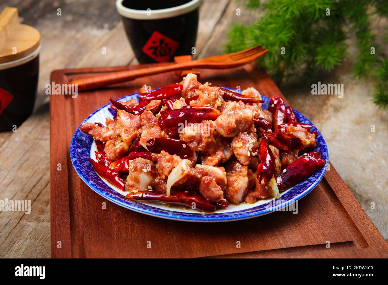 Fried pig cartilage Stock Photo - Alamy