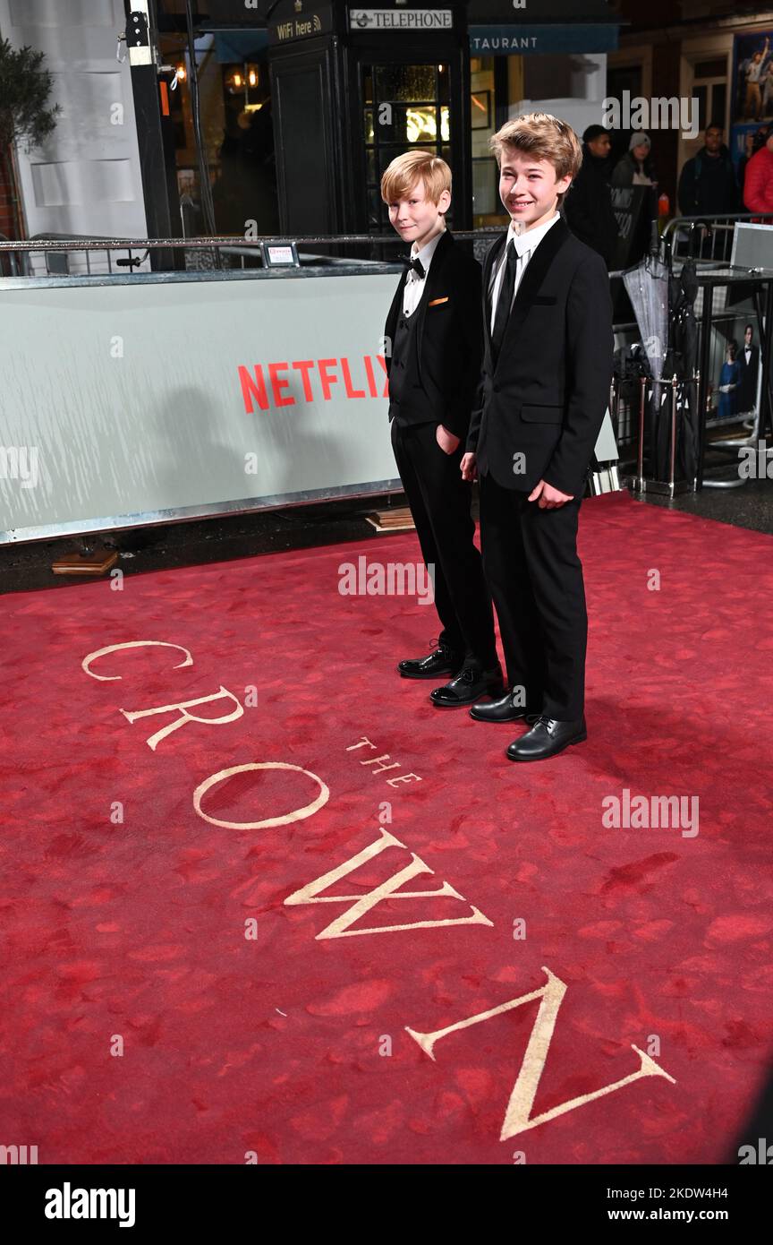 London, UK. 8th November, 2022. Will Powell and Timothee Sambor attends ...