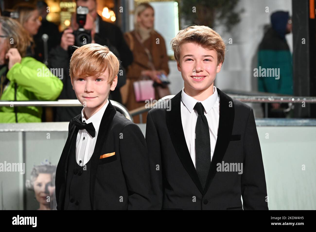 London, UK. 8th November, 2022. Will Powell and Timothee Sambor attends ...