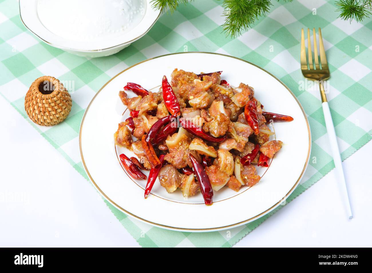 Fried pig cartilage Stock Photo - Alamy