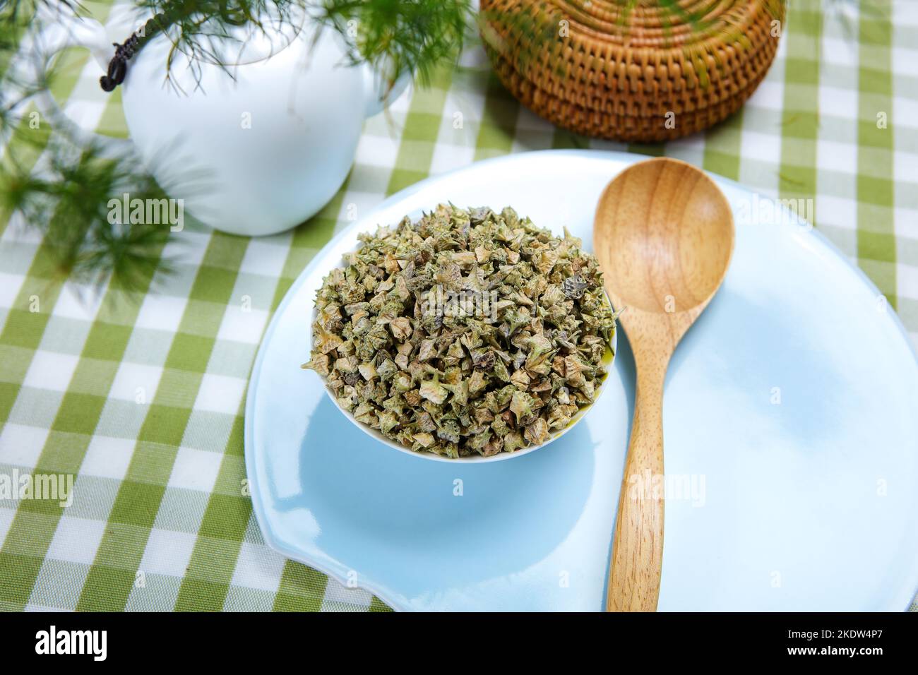 Chinese herbal medicine white thistle Stock Photo - Alamy