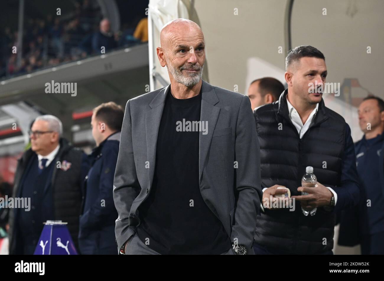 stefano pioli coach of milan during the italian soccer Serie A match US ...