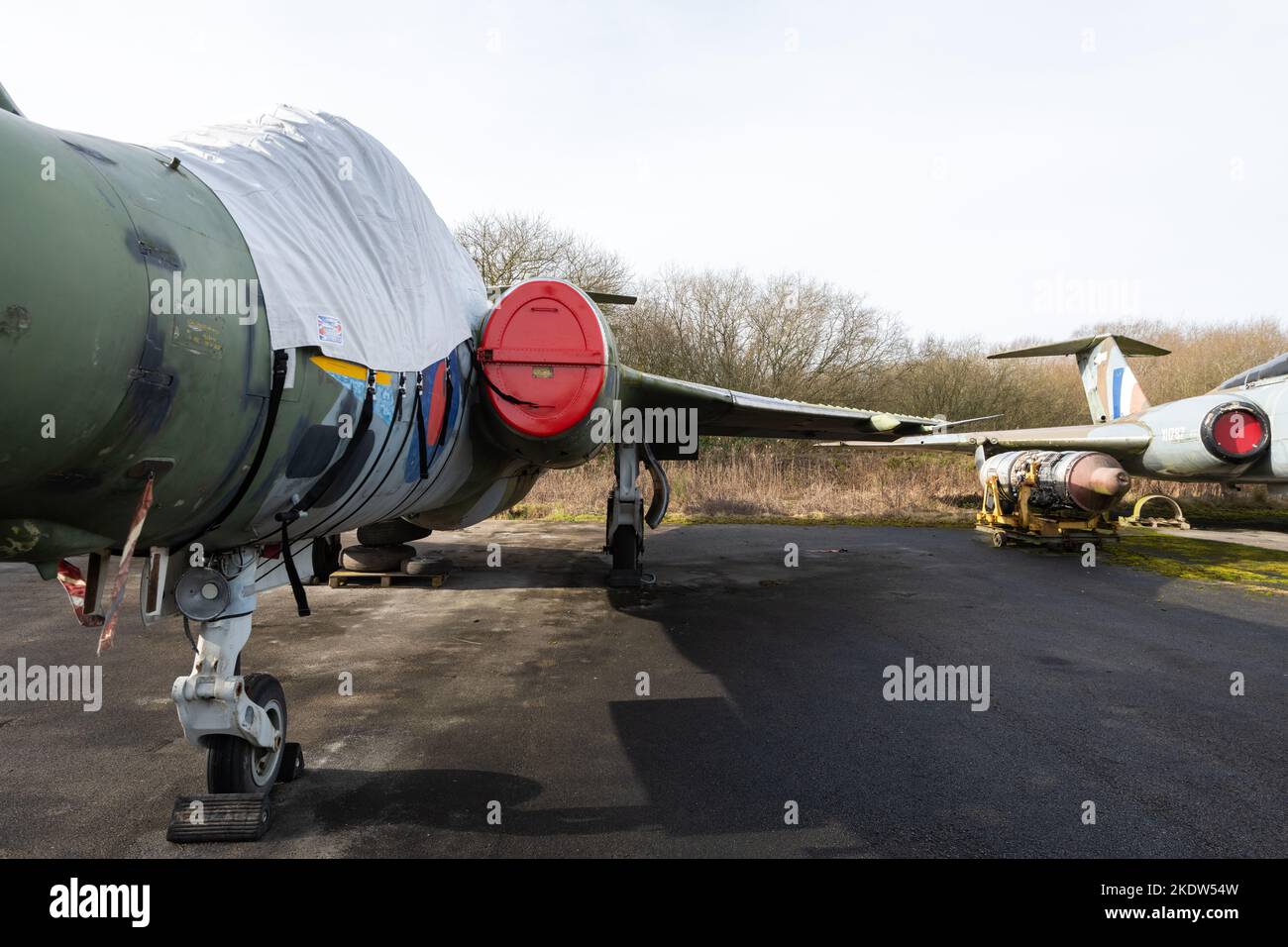 York.Yorkshire.United Kingdom.February 16th 2022.A Gloster Javelin ...