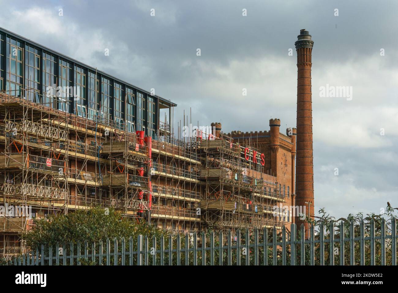 Renovation work continues on the main Horlicks Factory former office ...