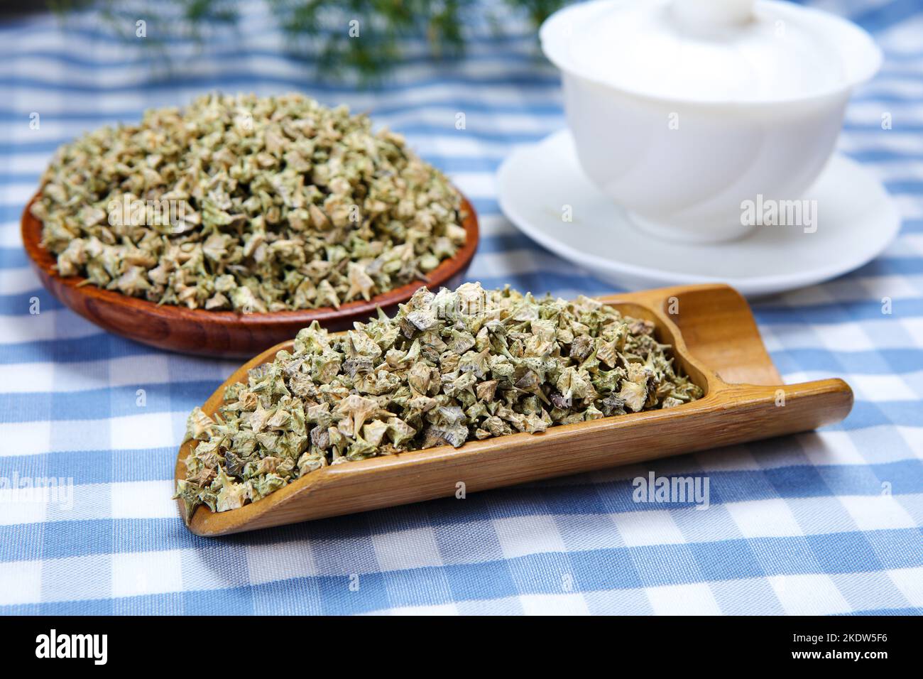Chinese herbal medicine white thistle Stock Photo - Alamy