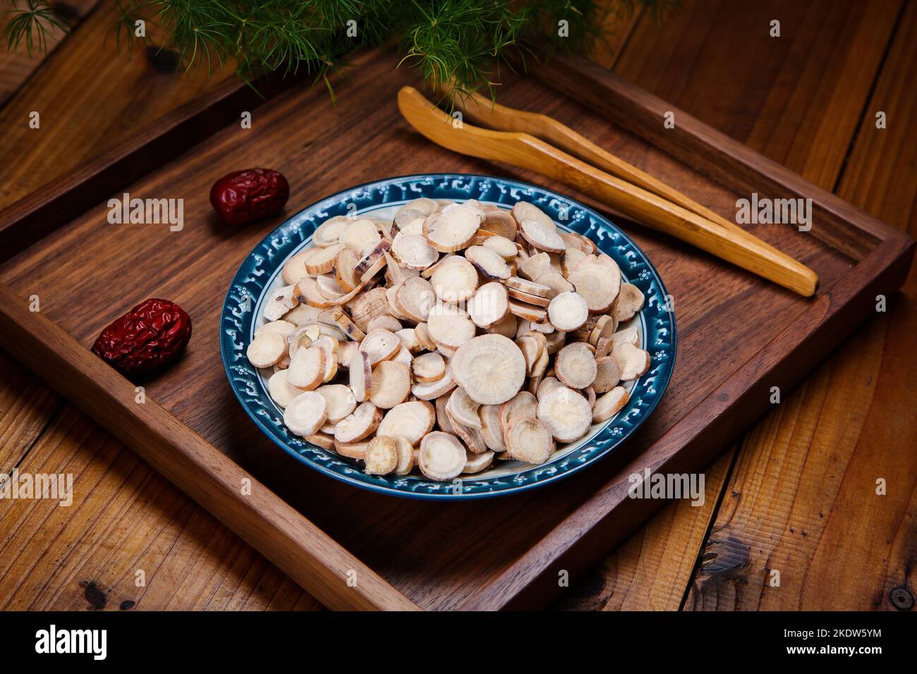 Traditional Chinese medicine radix paeoniae alba Stock Photo - Alamy