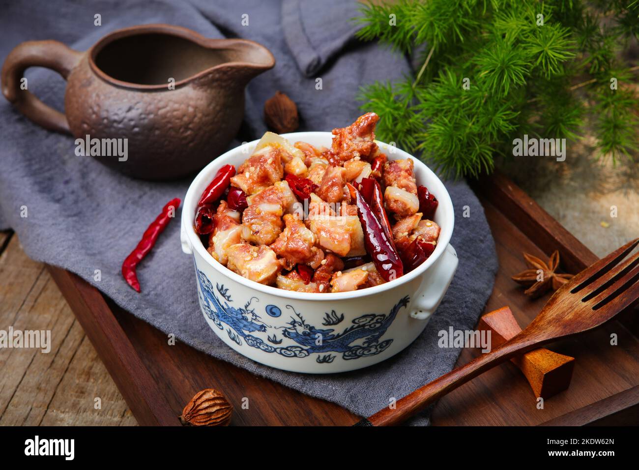 Fried pig cartilage Stock Photo - Alamy
