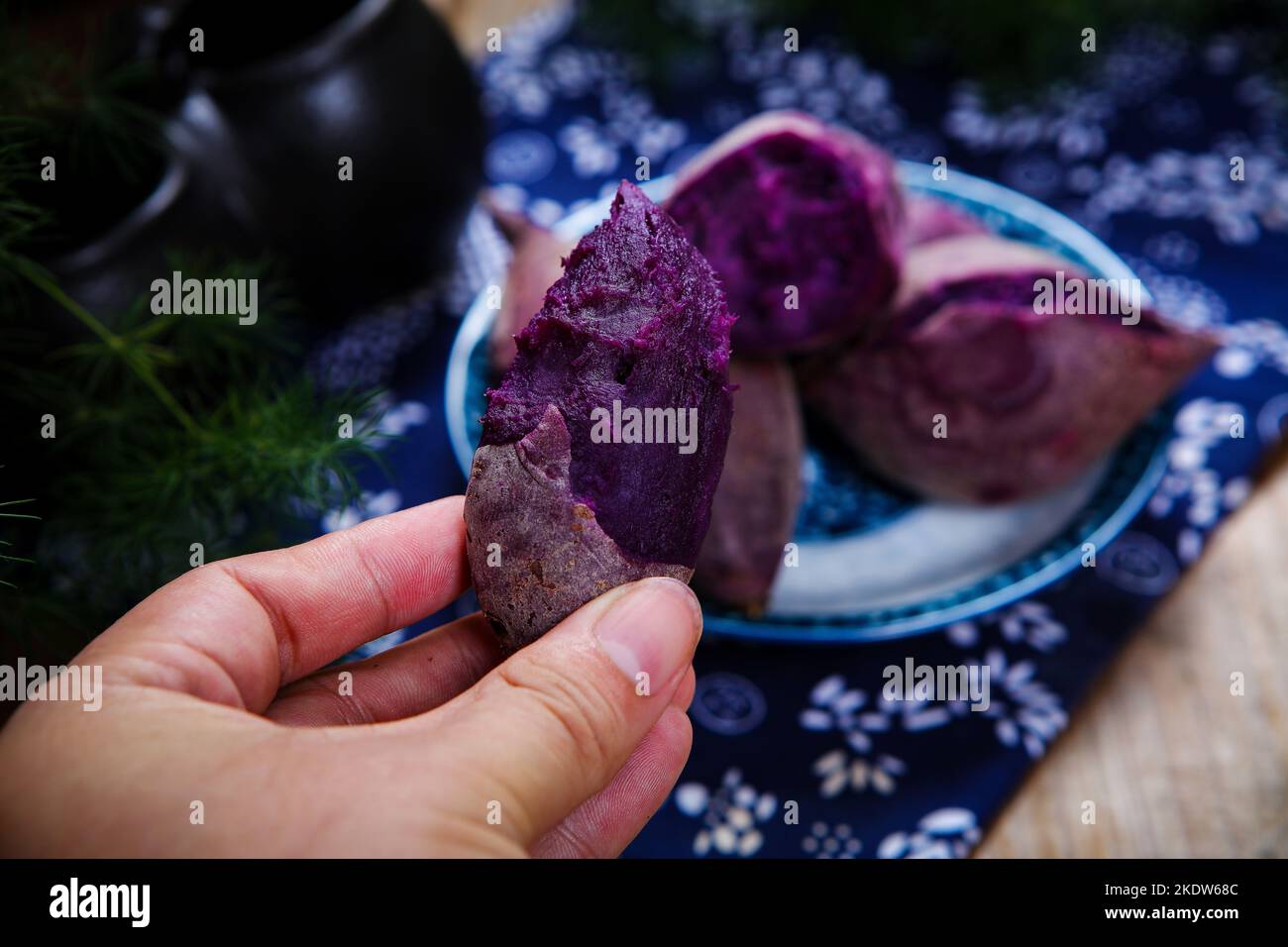 Person with small amount of food hi-res stock photography and images ...