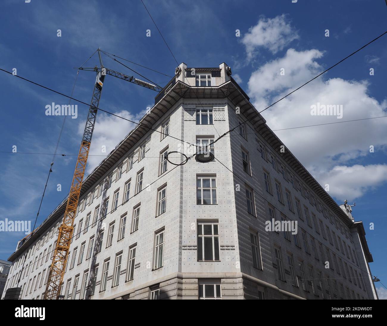 VIENNA, AUSTRIA - CIRCA SEPTEMBER 2022: Oesterreichische Postsparkasse ...