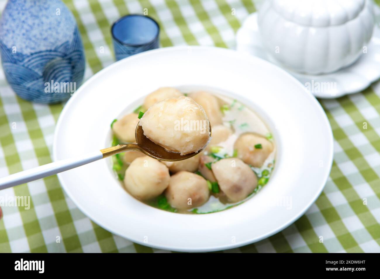 Delicious taro soup Stock Photo - Alamy