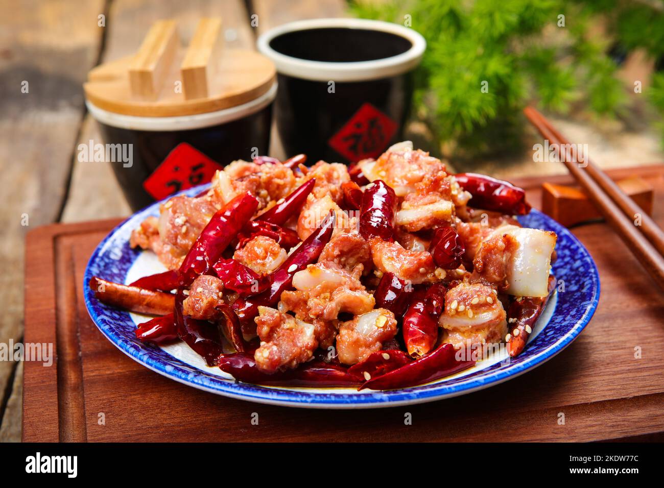 Fried pig cartilage Stock Photo - Alamy