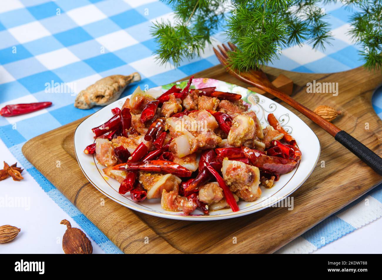 Fried pig cartilage Stock Photo - Alamy
