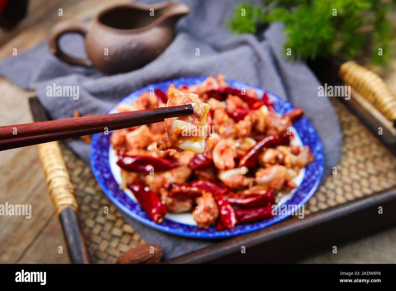 Fried pig cartilage Stock Photo - Alamy