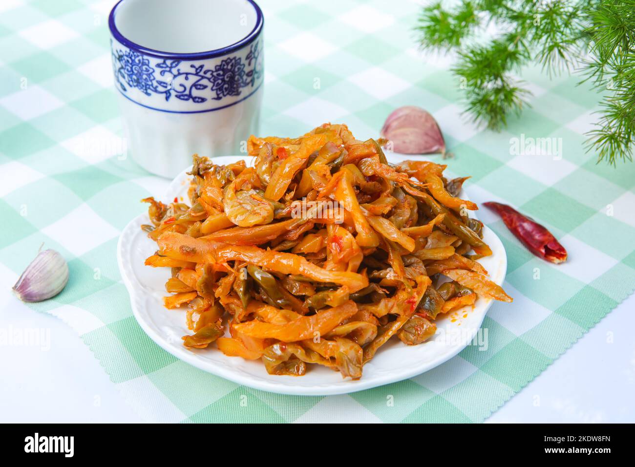 A plate of pickle Stock Photo - Alamy