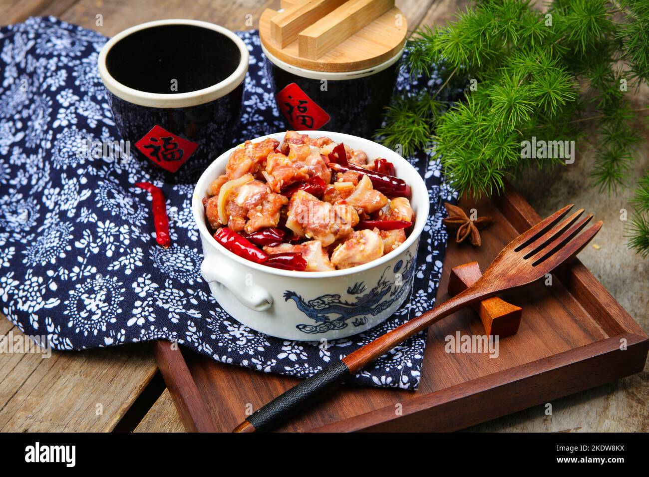 Fried pig cartilage Stock Photo - Alamy