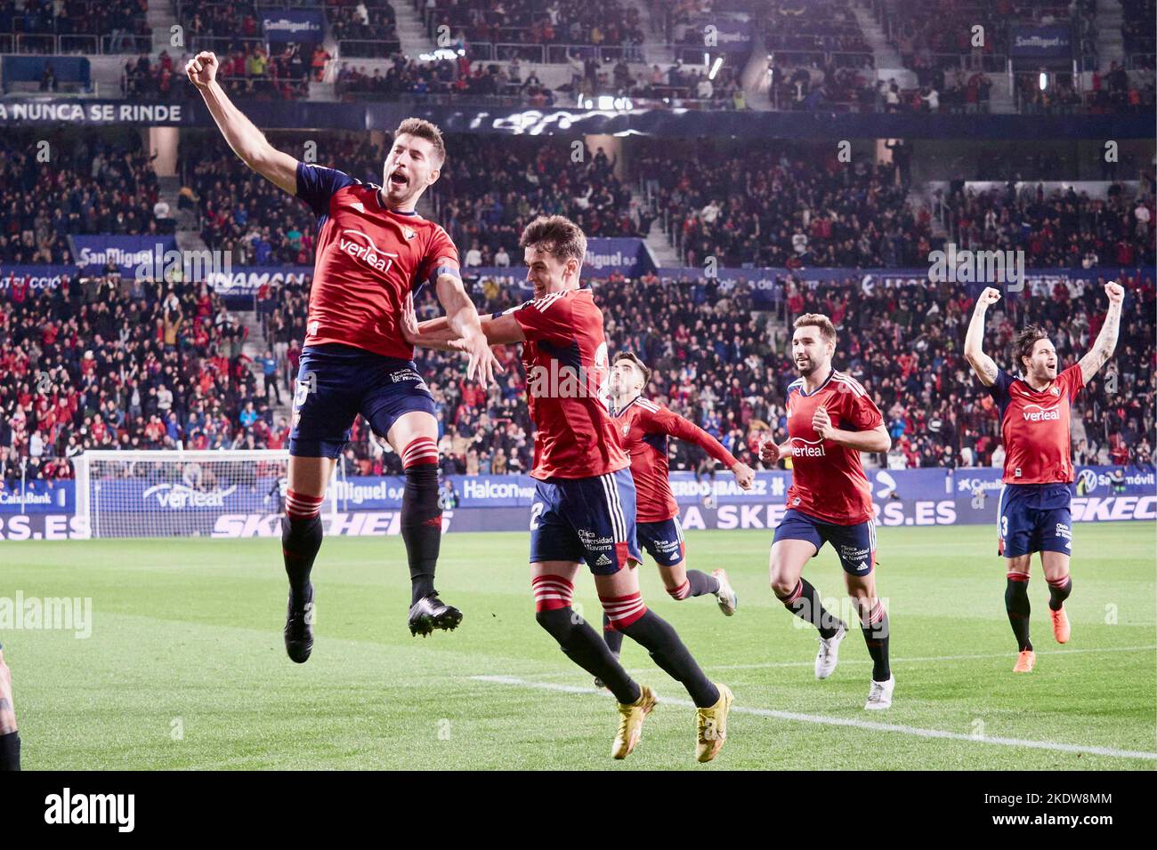 Pamplona, Spain. 08th Nov, 2022. 08 Novembre 2022; stadium El Sadar ...