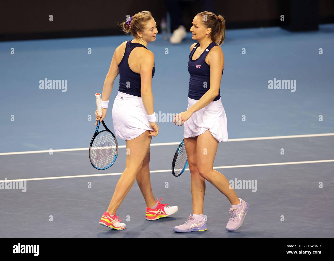 Great Britain's Alicia Barnett and Olivia Nicholls celebrate winning ...