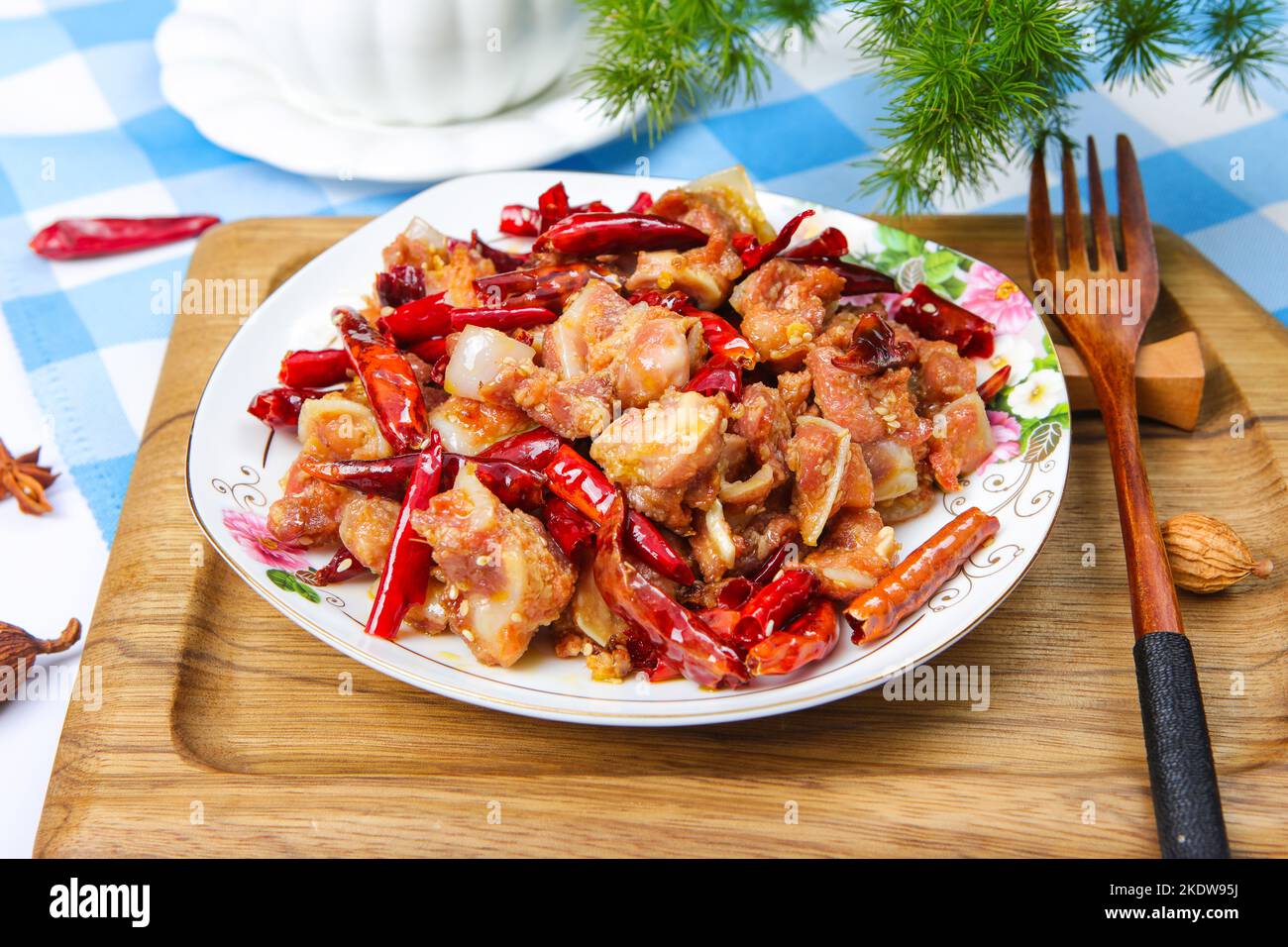 Fried pig cartilage Stock Photo - Alamy