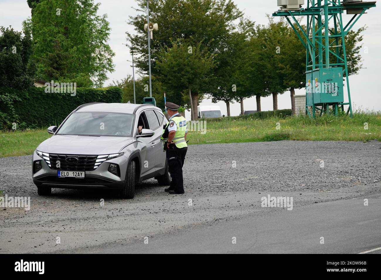 Czech police uniform hi-res stock photography and images - Alamy