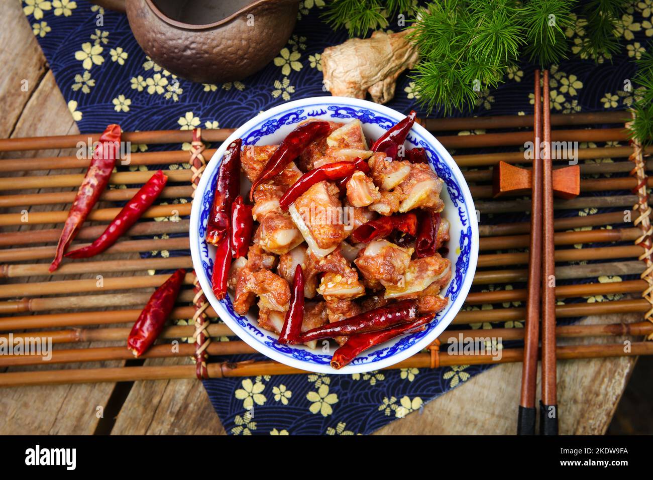 Fried pig cartilage Stock Photo - Alamy