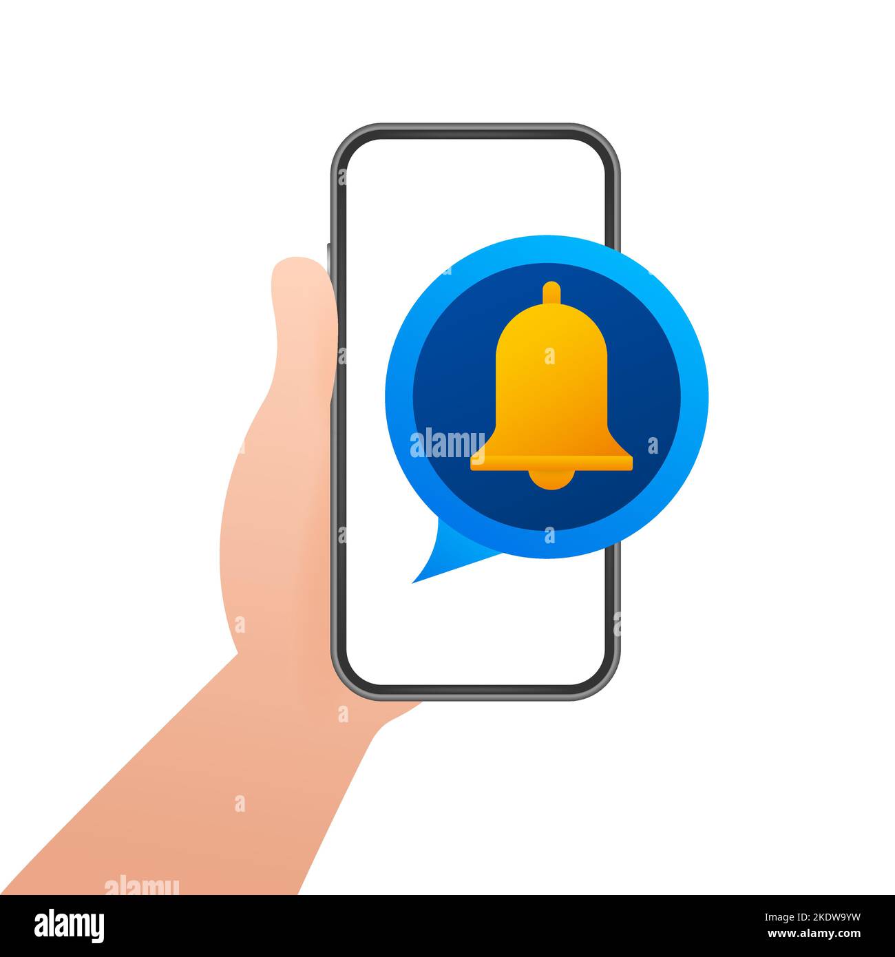 Notification bell stock hi-res stock photography and images - Alamy