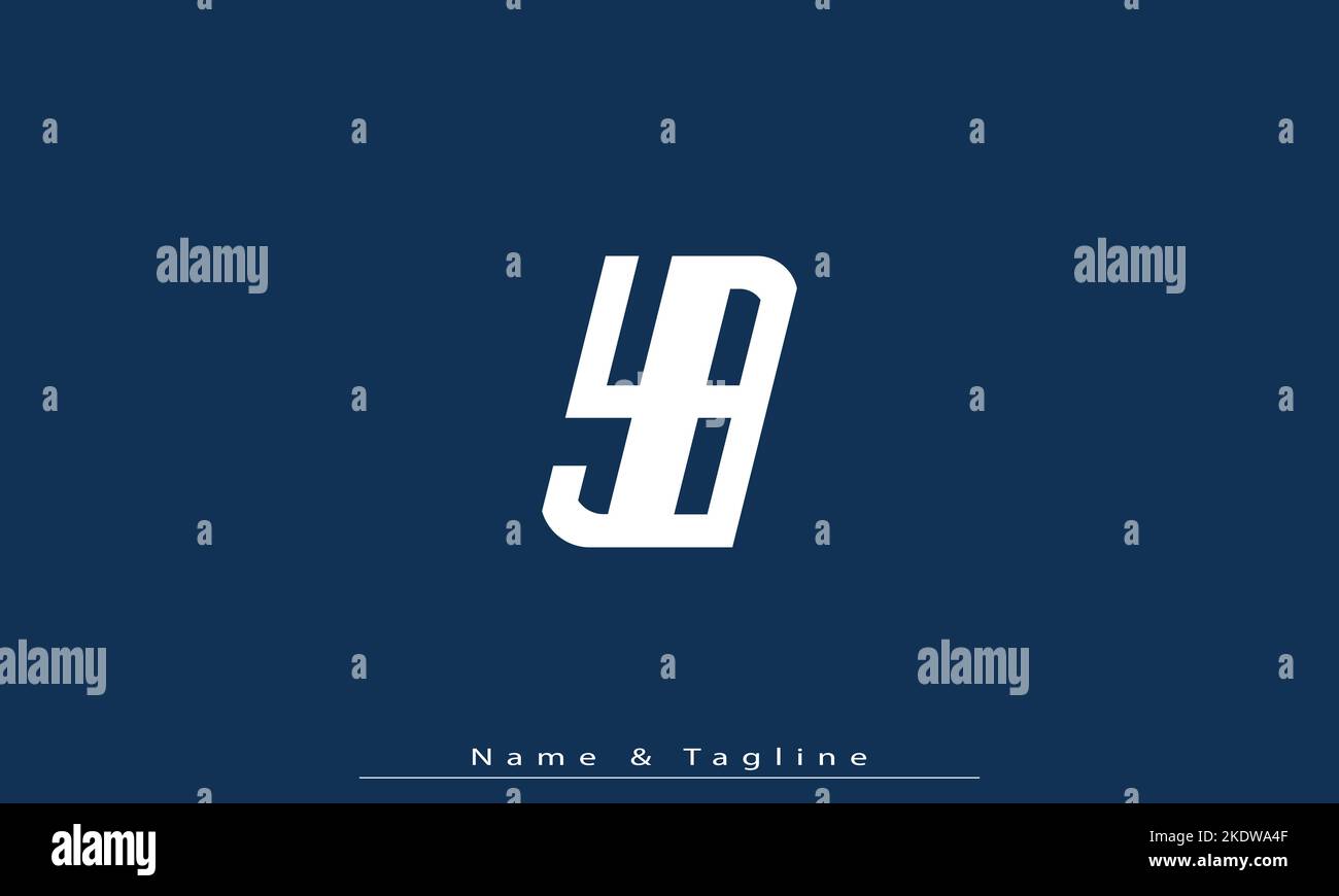 Yb alphabet Stock Vector Images - Alamy