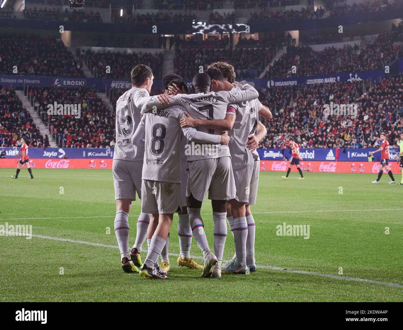 Pamplona, Spain. 08th Nov, 2022. 08 Novembre 2022; stadium El Sadar ...