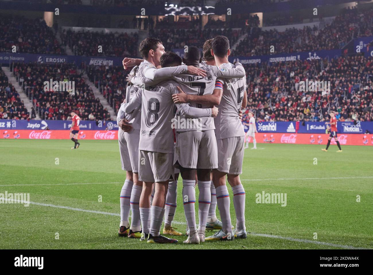 Pamplona, Spain. 08th Nov, 2022. 08 Novembre 2022; stadium El Sadar ...