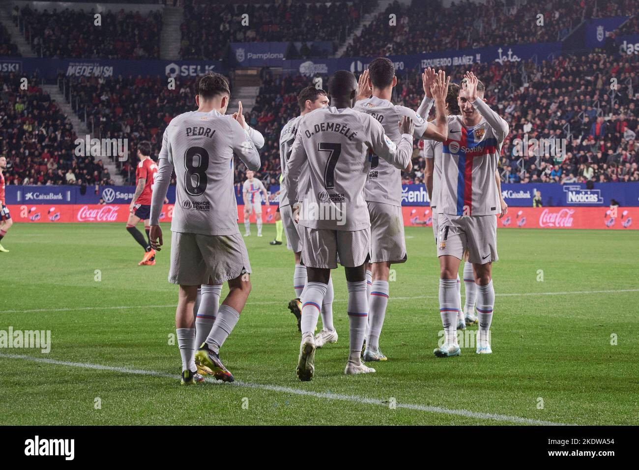 Pamplona, Spain. 08th Nov, 2022. 08 Novembre 2022; stadium El Sadar ...