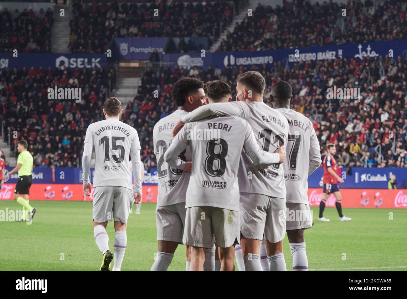 Pamplona, Spain. 08th Nov, 2022. 08 Novembre 2022; stadium El Sadar ...