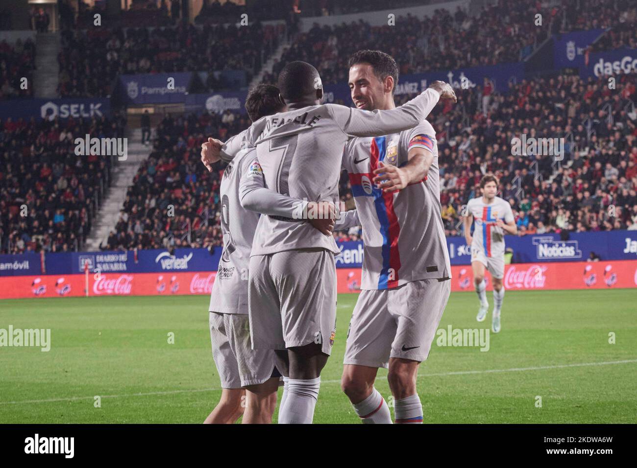 Pamplona, Spain. 08th Nov, 2022. 08 Novembre 2022; stadium El Sadar ...