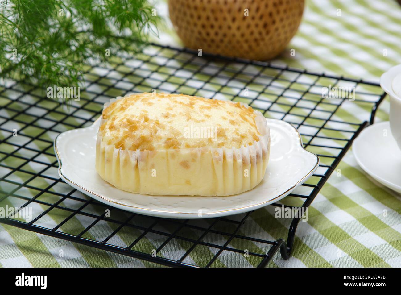 Delicious steamed cake Stock Photo - Alamy