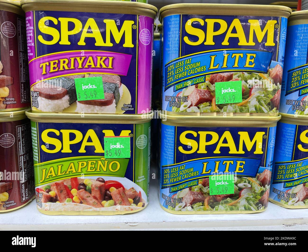 Spam cans hi-res stock photography and images - Alamy