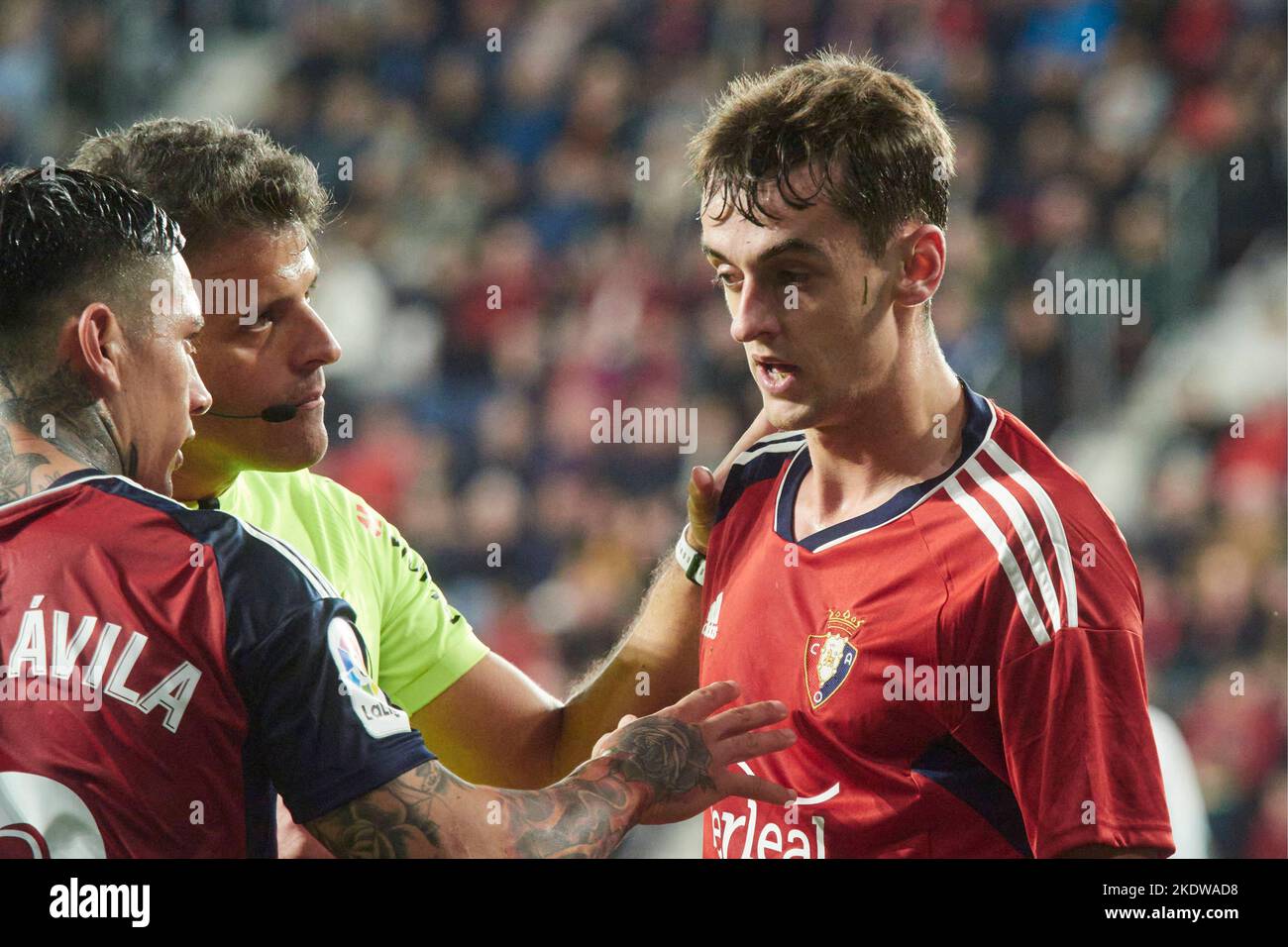 Pamplona, Spain. 08th Nov, 2022. 08 Novembre 2022; stadium El Sadar ...