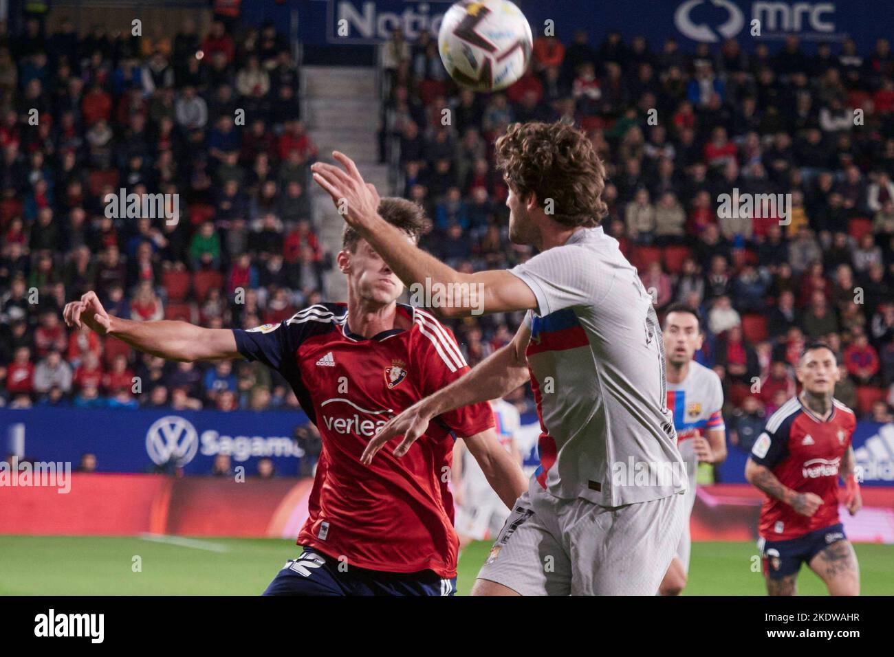 Pamplona, Spain. 08th Nov, 2022. 08 Novembre 2022; stadium El Sadar ...