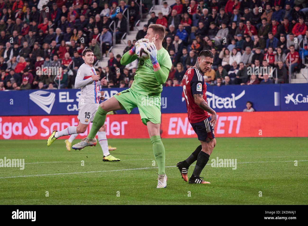 Pamplona, Spain. 08th Nov, 2022. 08 Novembre 2022; stadium El Sadar ...