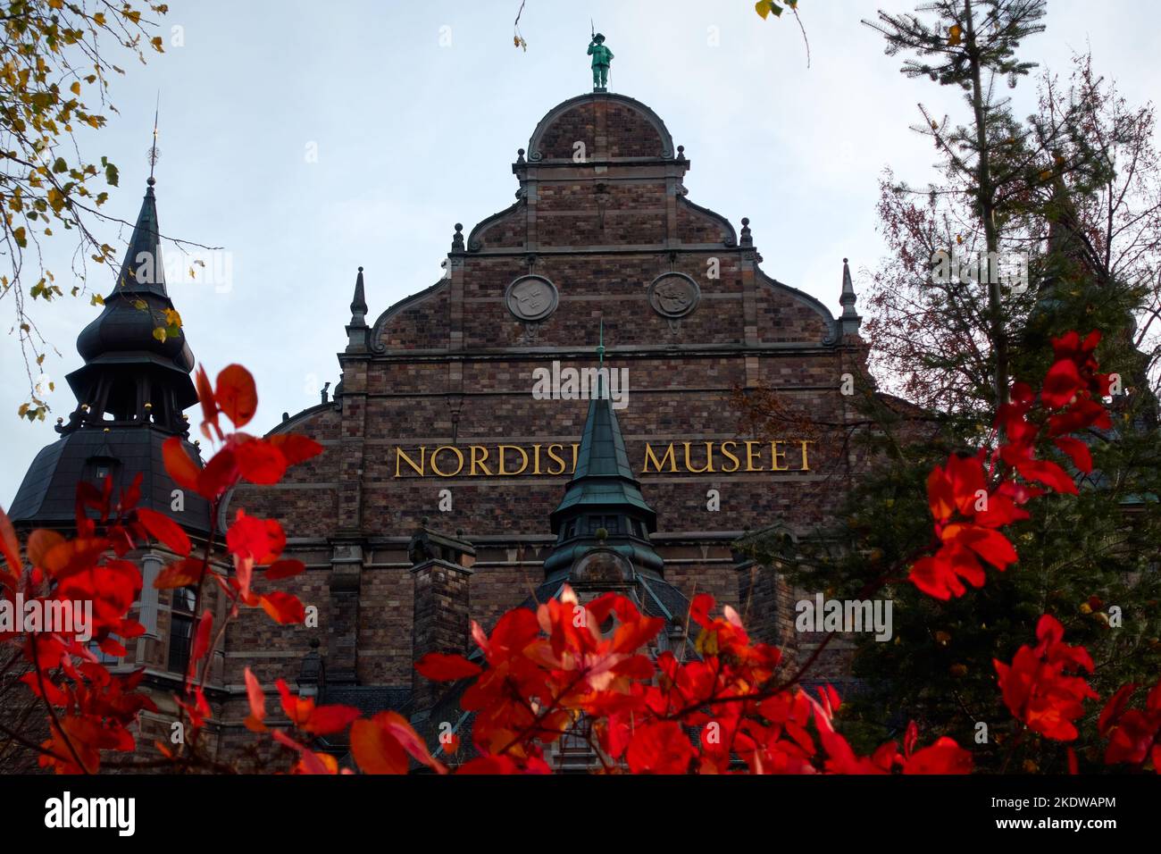 Stockholm, Sweden - November 4, 2022: Nordiska museet (Nordic Museum ...