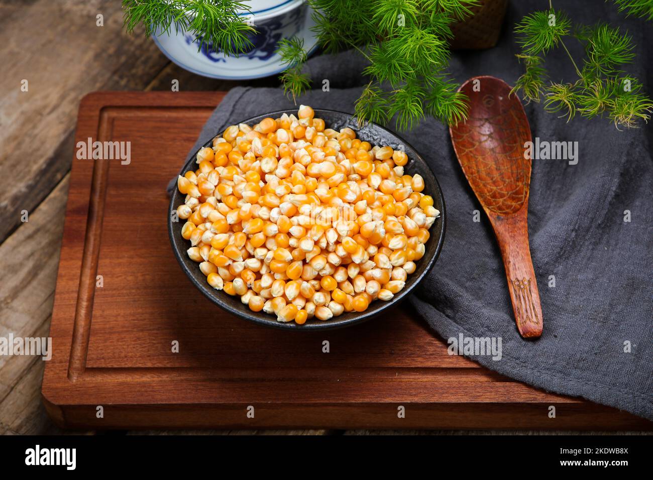 Grain corn being dried hi-res stock photography and images - Alamy