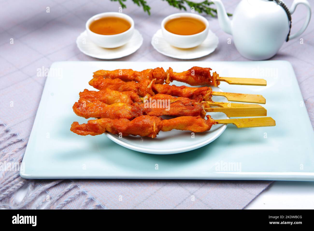 A small amount of flesh meat string Stock Photo - Alamy