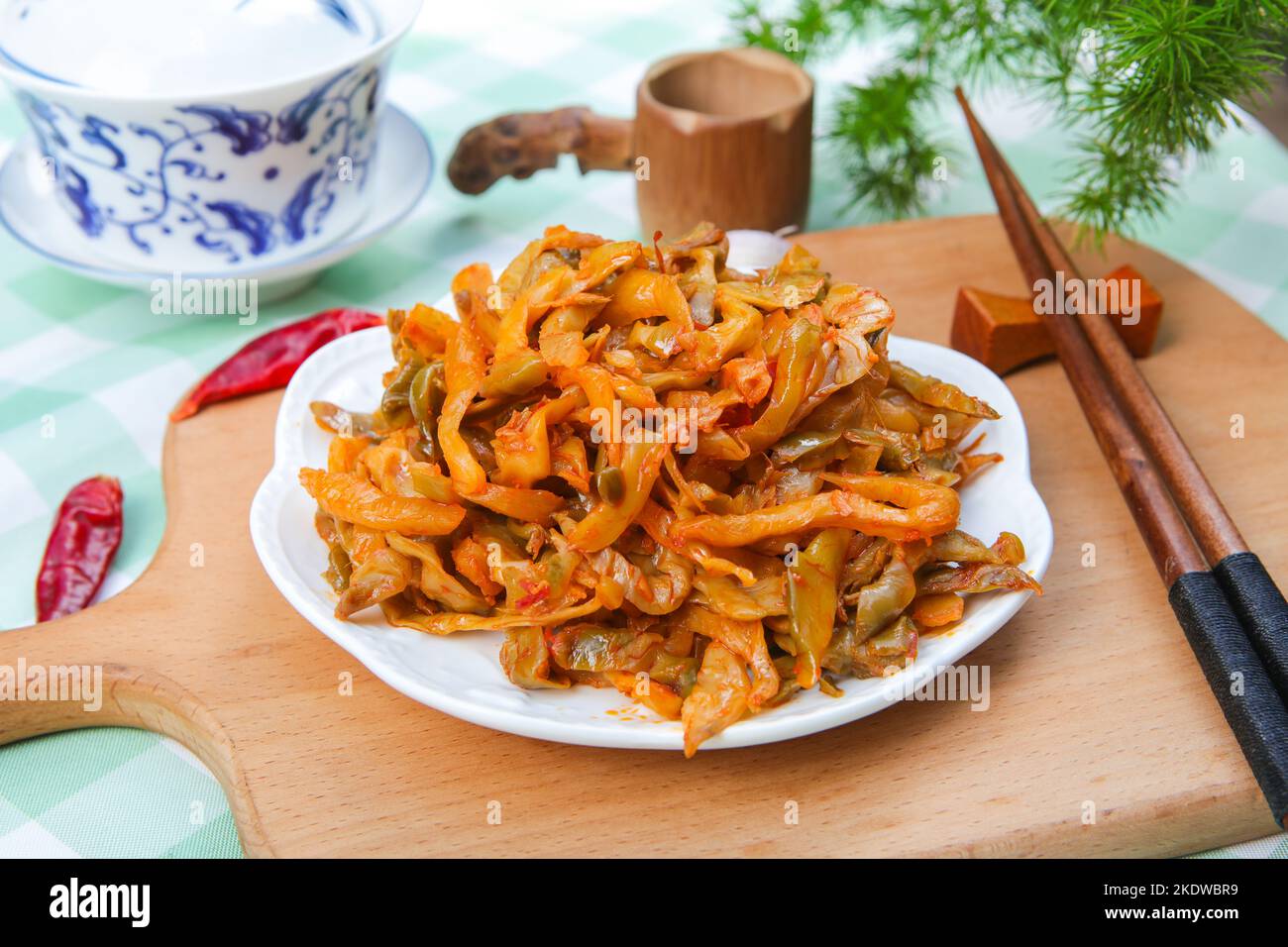 Shredded pickled mustard tuber hi-res stock photography and images - Alamy