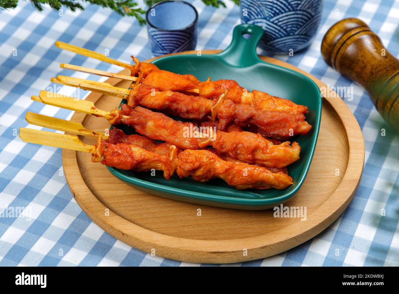 A small amount of flesh meat string Stock Photo - Alamy