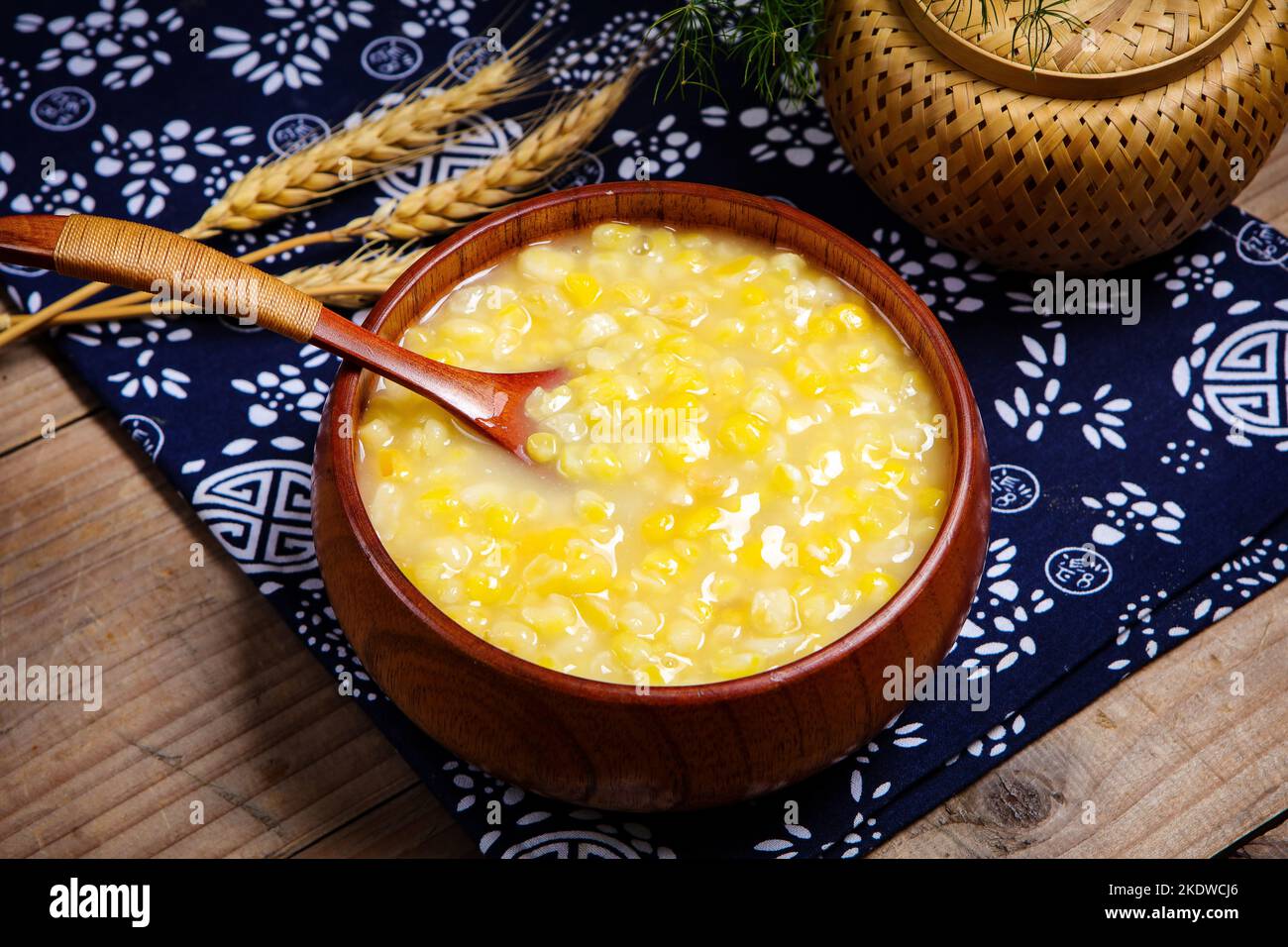 A bowl of maize porridge Stock Photo - Alamy