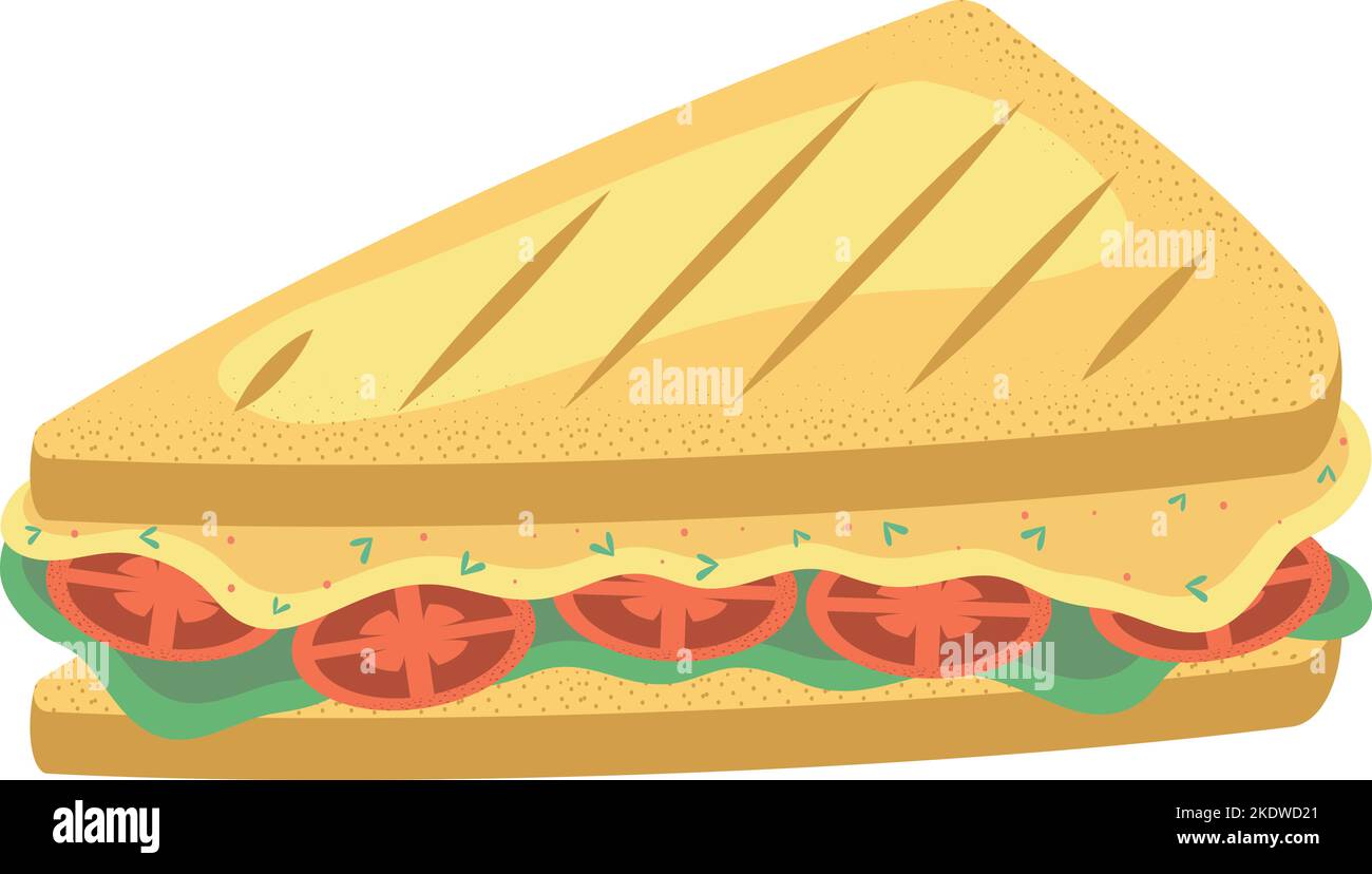 fresh sandwich fast food icon Stock Vector Image & Art - Alamy