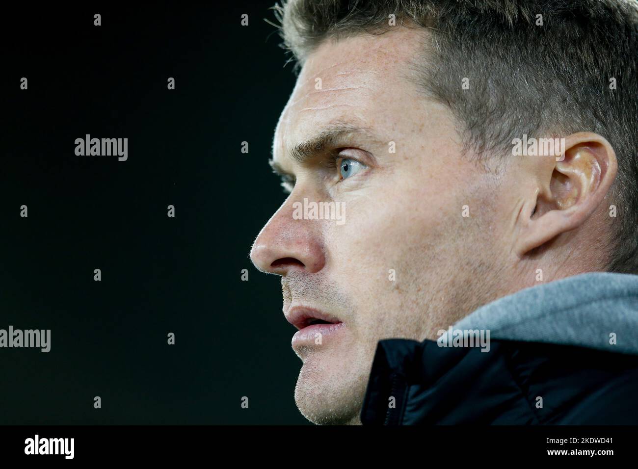 Matt Taylor manager of Rotherham United during the Sky Bet Championship ...