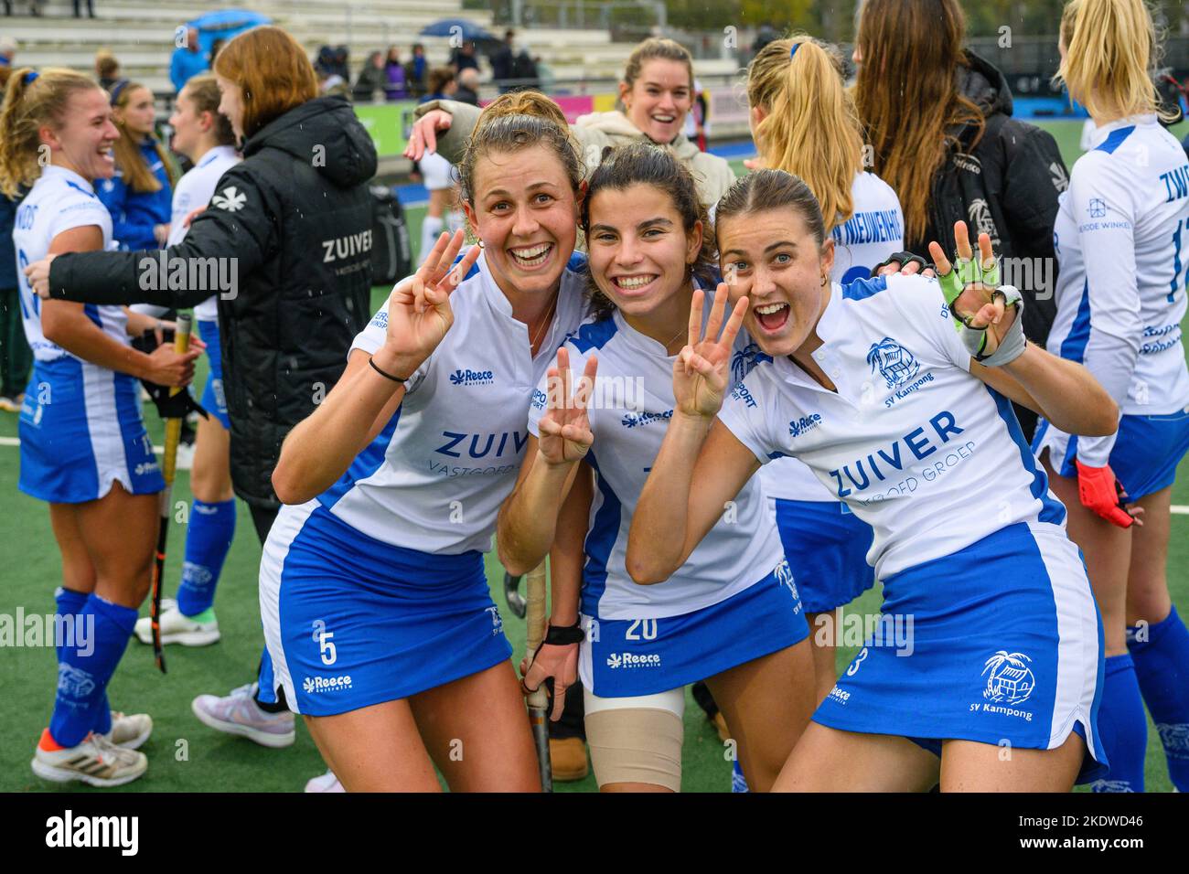 UTRECHT, 06-11-2022, SV Kampong, Hockey Hoofdklasse Dames, Seizoen 2022 ...